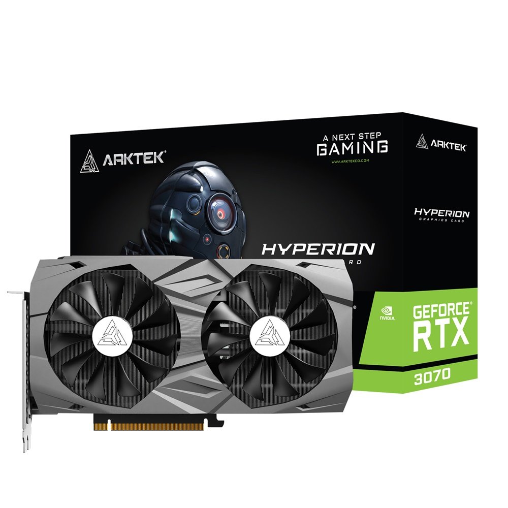 ARKTEK Geforce RTX™ 3070 8GB Dual Fan - Lebanon Computers